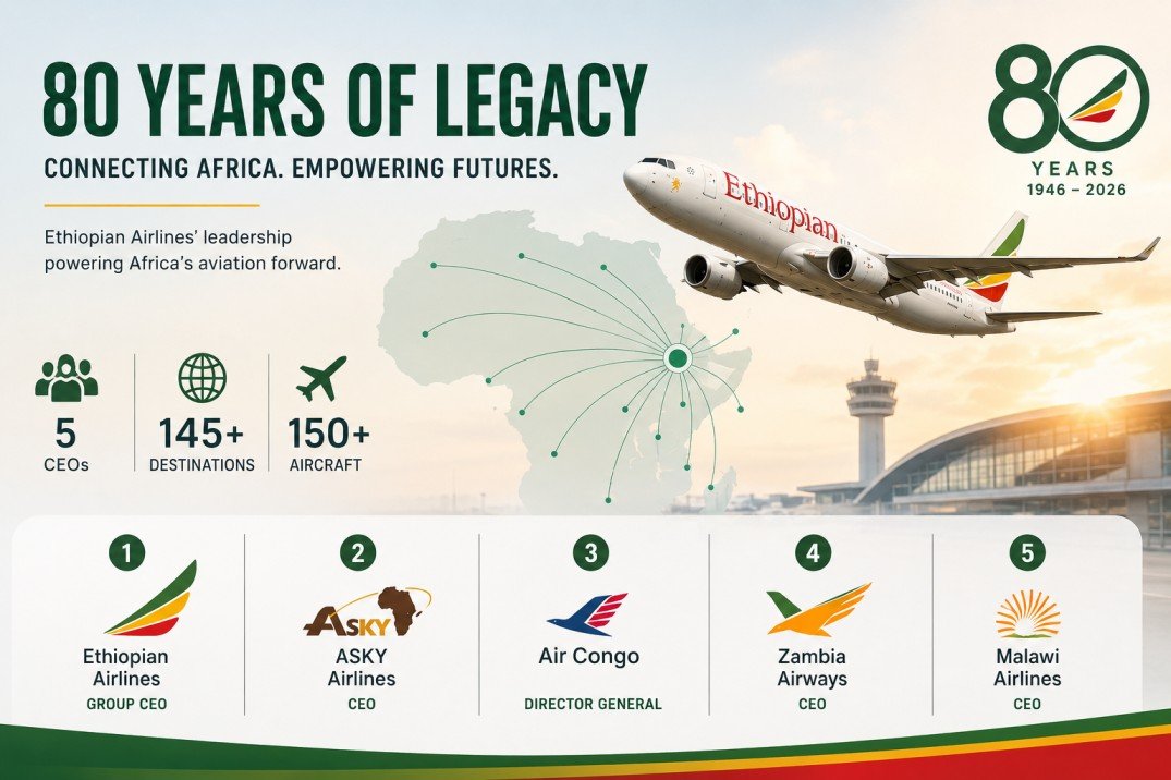 6 African Airlines Now Led by Ethiopian Aviation Executives - Addis Insight